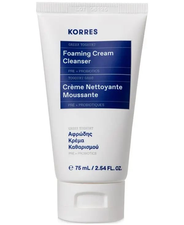 KORRES Travel-size Greek Yoghurt Foaming Cream Cleanser - No Color