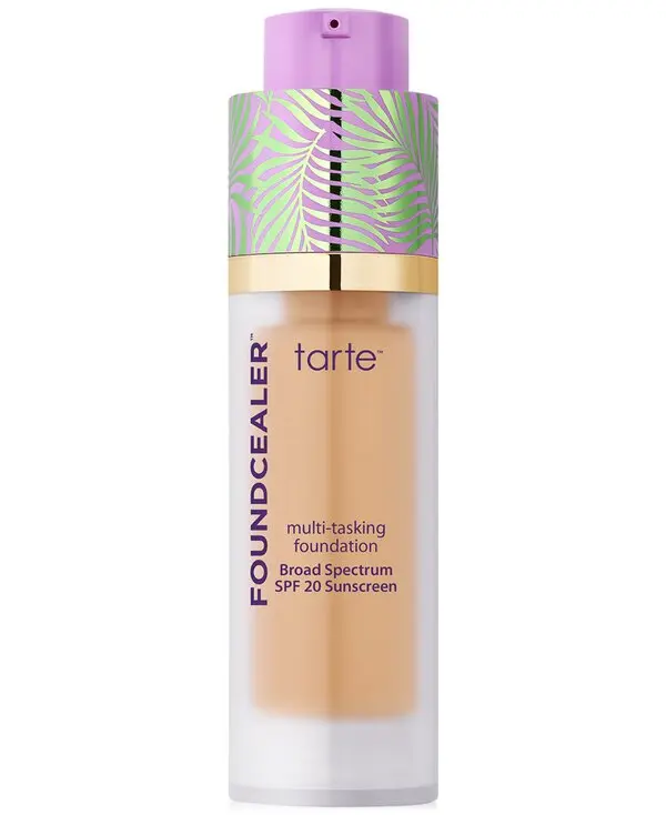 TARTE Babassu Foundcealer Skincare Foundation Broad Spectrum Spf 20 8bporcelainbeige - 34smediumsand - Med Skin With Warm,gold