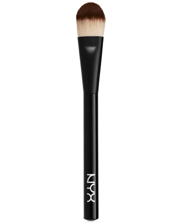 NYX PROFESSIONAL MAKEUP Pro Flat Foundation Brush - No Color