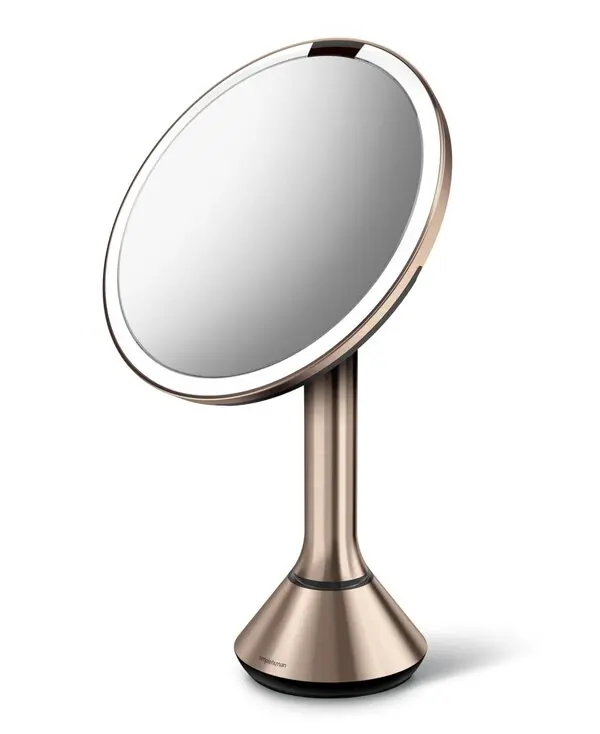 SIMPLEHUMAN 8" Sensor Makeup - Rose Gold
