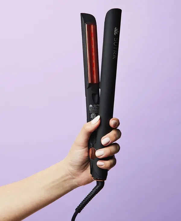 SUTRA BEAUTY Ir2 1" Infrared Flat Iron With Far Infrared Technology - Black