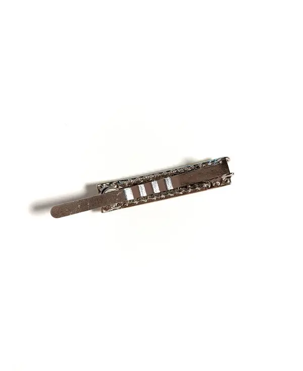 SOHO STYLE Pave Crystal Barrette - Yellow