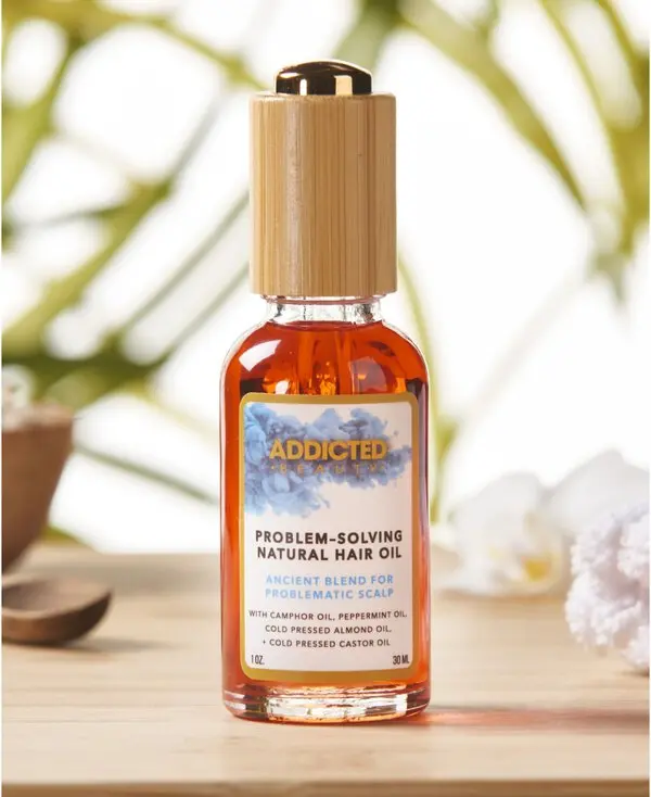 ADDICTED BEAUTY Problem Solving Natural Hair Oil