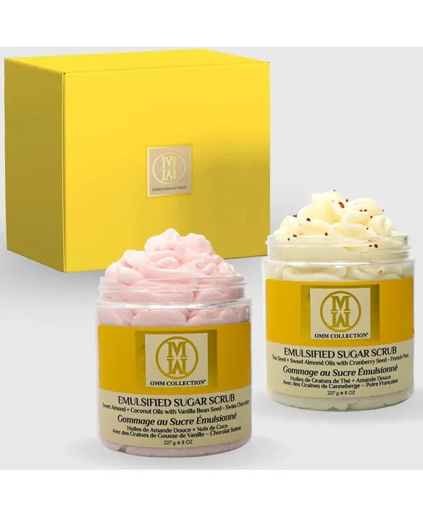 OMM COLLECTION 2pc Sugar Scrub Set