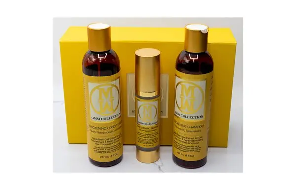 OMM COLLECTION Natural Hair Thickening Set - No Color