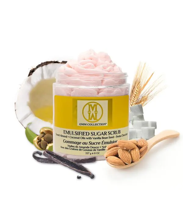 OMM COLLECTION Emulsified Sugar Scrub Â Swiss Chocolate 8oz