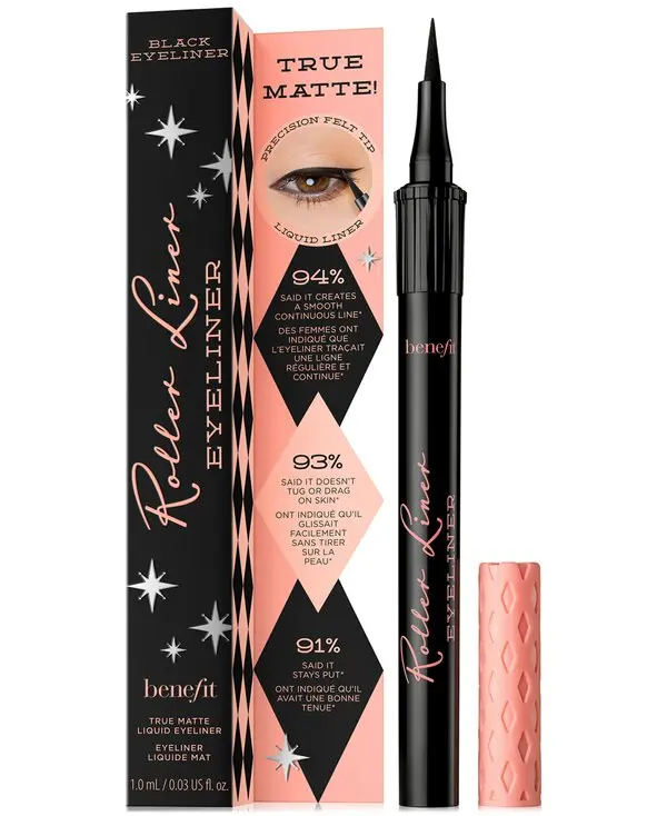 BENEFIT COSMETICS Roller Liner True Matte Liquid Eyeliner