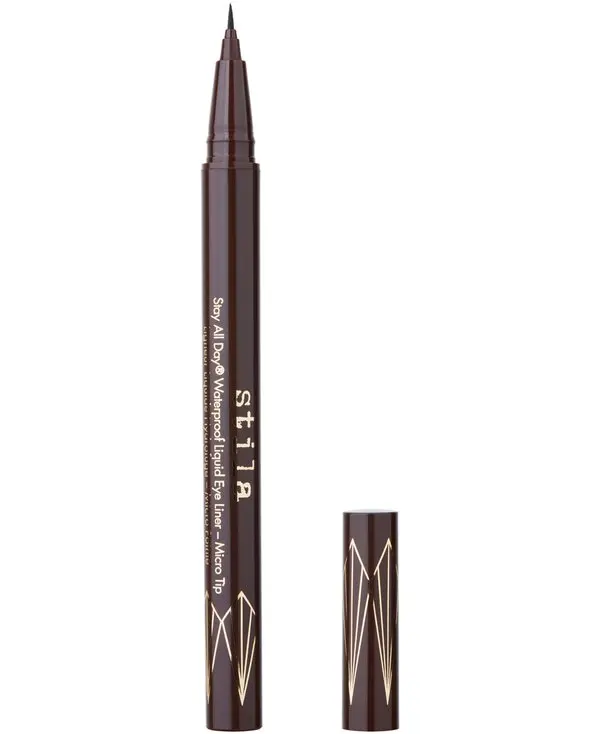 STILA Stay All Day Waterproof Liquid Eye Liner Micro Tip - Dark Brown