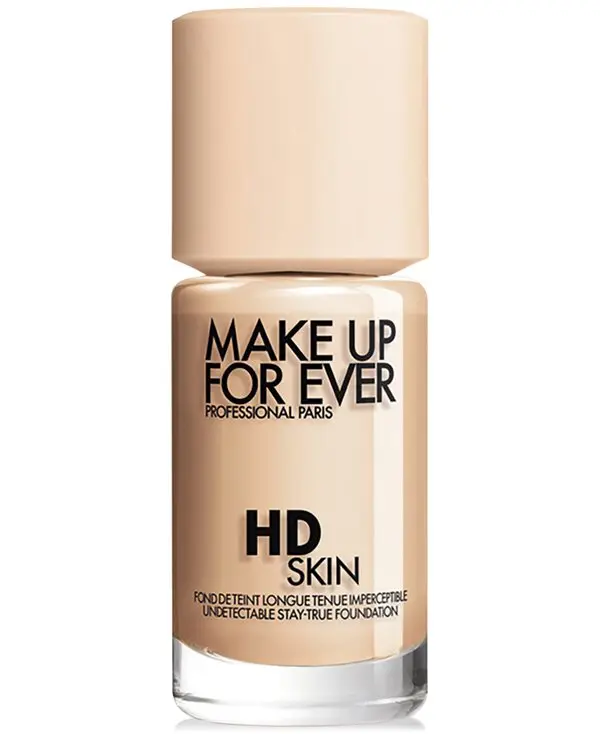 MAKE UP FOR EVER Hd Skin Waterproof Natural Matte Foundation 1n00 - 1n06 - Porcelain (for Fair Skin Tones Wi