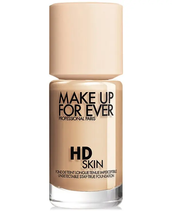 MAKE UP FOR EVER Hd Skin Waterproof Natural Matte Foundation 1n00 - 1y16 - Warm Beige (for Light Skin Tones