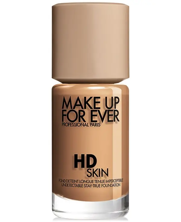 MAKE UP FOR EVER Hd Skin Waterproof Natural Matte Foundation 1n00 - 3y40 - Warm Amber (for Medium To Tan Ski