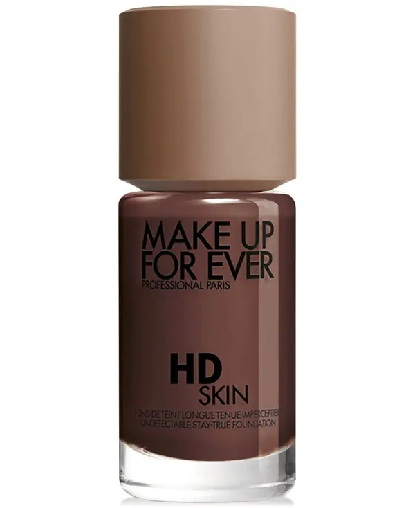 MAKE UP FOR EVER Hd Skin Waterproof Natural Matte Foundation 1n00 - 4r76 - Cool Ebony (for Very Deep Skin To
