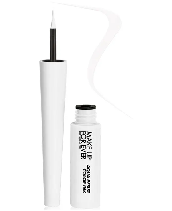 MAKE UP FOR EVER Aqua Resist Color Ink Liquid Eyeliner 2 Matte Wood - 5 Matte Snow - Matte White