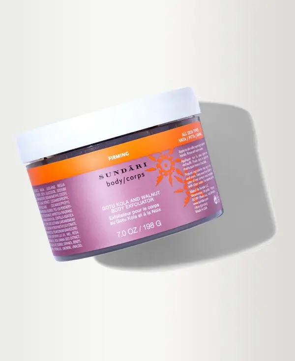 SUNDARI Gotu Kola And Walnut Body Exfoliator