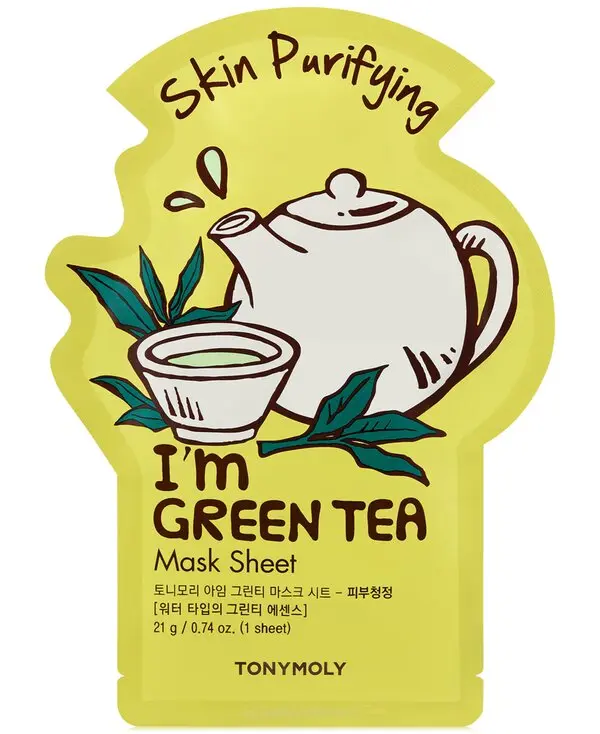 TONYMOLY I'm Green Tea Sheet Mask - No Color