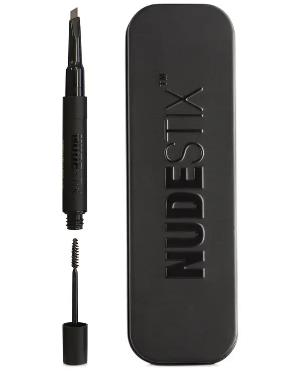 NUDESTIX Eyebrow Stylus Pencil & Gel - Ash Brown
