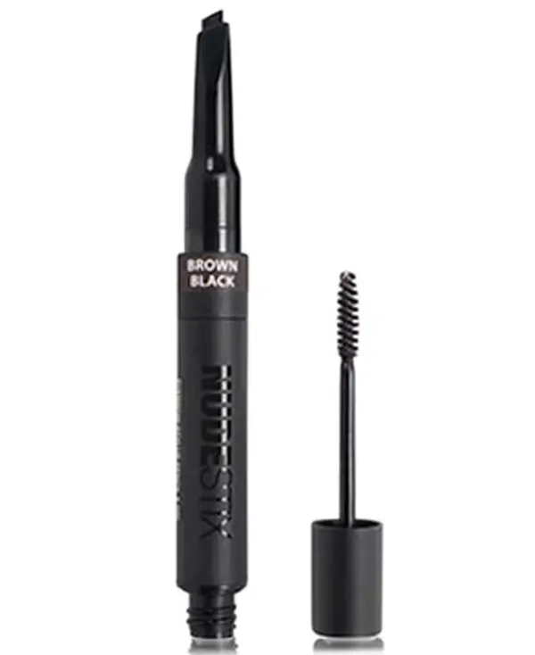 NUDESTIX Eyebrow Stylus Pencil & Gel - Brown,black