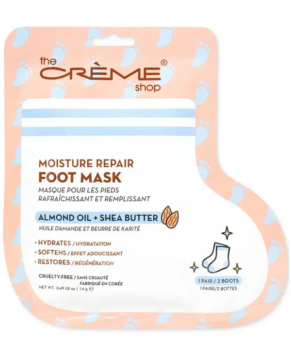 THE CREME SHOP Moisture Repair Foot Mask - No Color