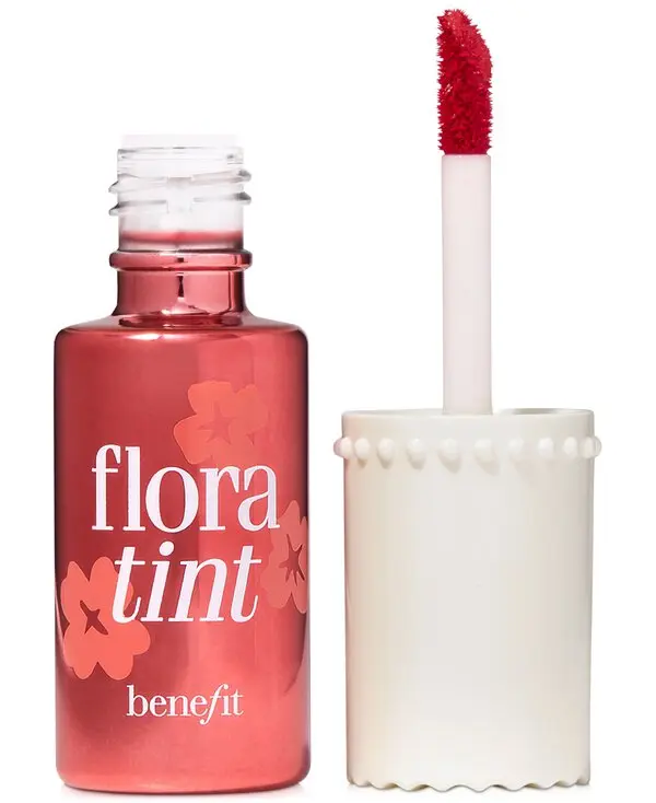 BENEFIT COSMETICS Liquid Lip Blush & Cheek Tint - Floratint - Desert Rose-tinted