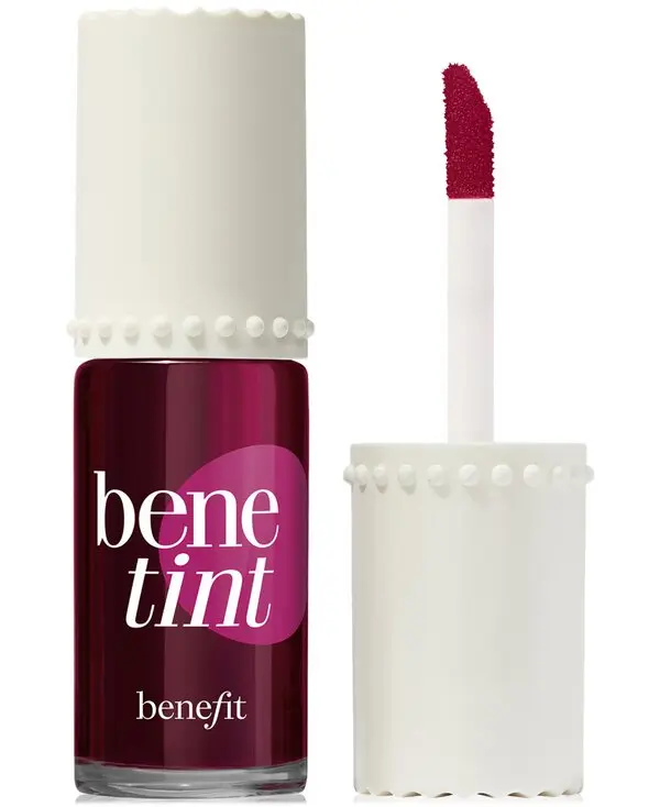 BENEFIT COSMETICS Liquid Lip Blush & Cheek Tint - Raspberry
