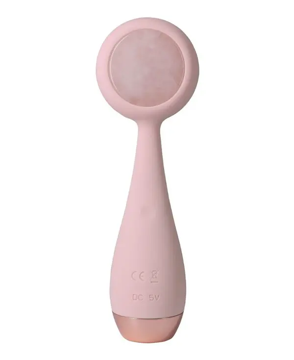 Pmd Clean Pro Rose Quartz- Facial Cleansing Device - Blush With Rose Gold Finish