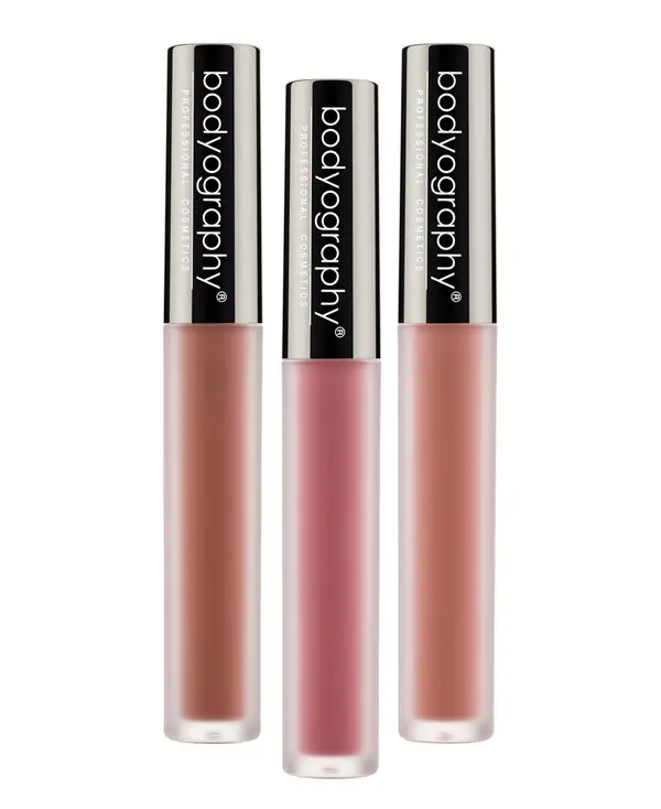 BODYOGRAPHY Lip Lava Liquid Lipstick Trio - Beige