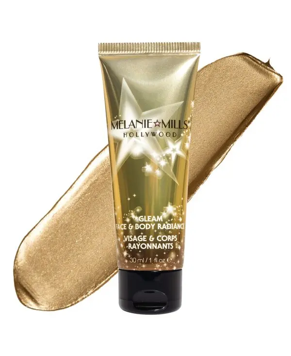 MELANIE MILLS HOLLYWOOD Gleam Face And Body Radiance All In One Makeup - Disco Gold