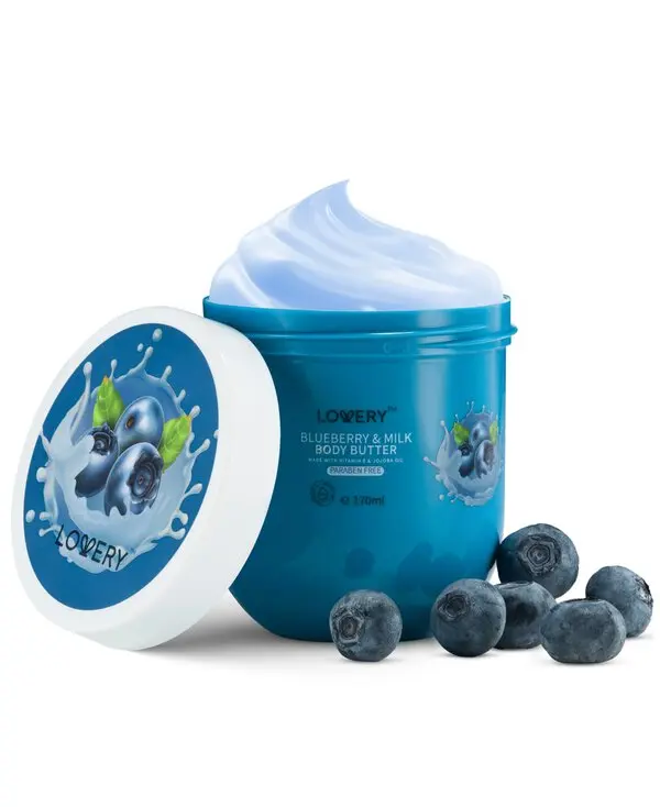 LOVERY Blueberry & Milk Body Butter - No Color
