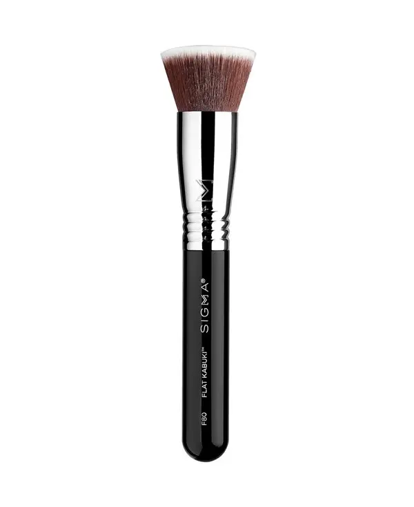 SIGMA BEAUTY F80 Flat Kabuki Brush - Black