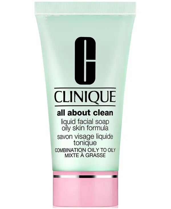CLINIQUE All About Clean Liquid Facial Soap Oily Mini - No Color
