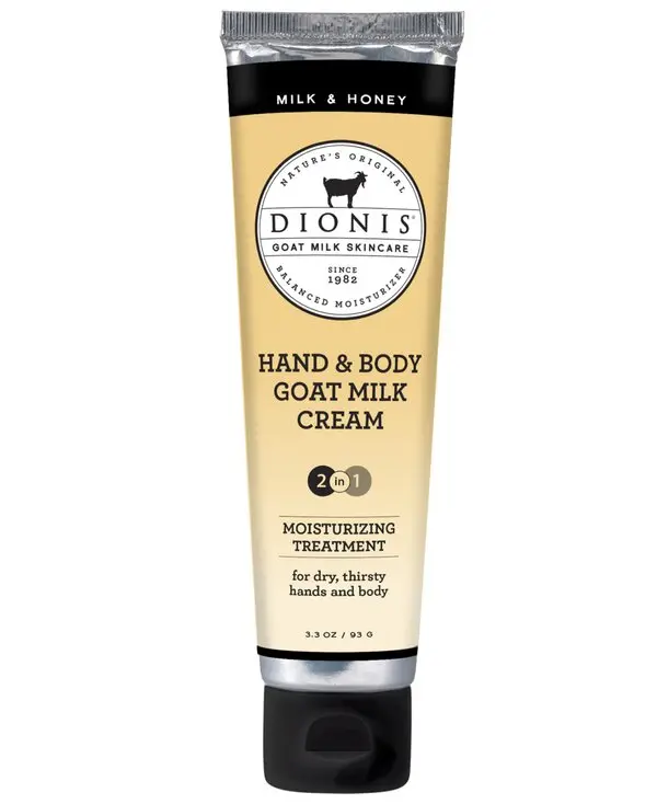 DIONIS GOAT MILK SKINCARE Hand & Body Goat Milk Cream - No Color