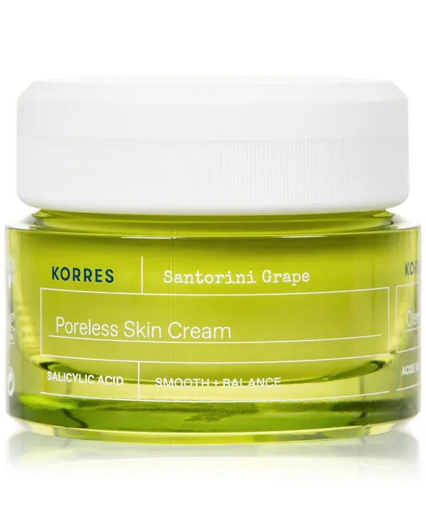 KORRES Santorini Grape Poreless Skin Cream - No Color
