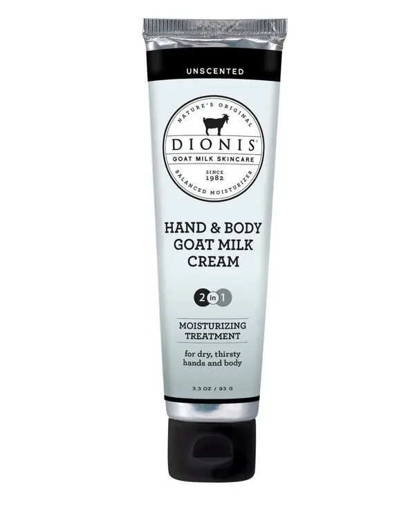 DIONIS GOAT MILK SKINCARE Hand & Body Goat Milk Cream - No Color