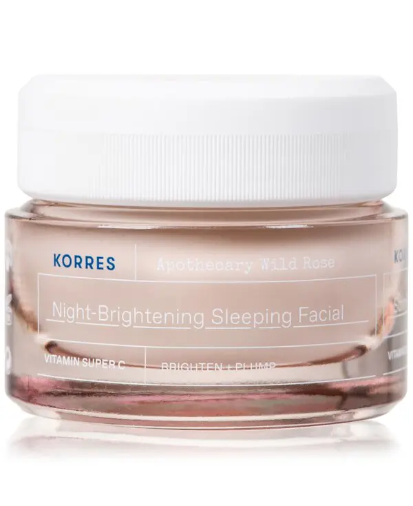 KORRES Apothecary Wild Rose Night-brightening Sleeping Facial - No Color