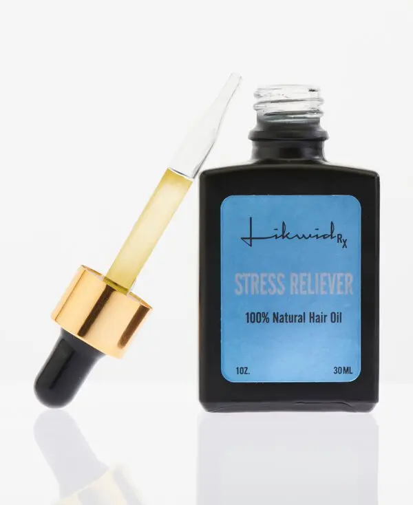 LIKWID RX Stress Reliever 100% Natural Hair Oil - Light Blue