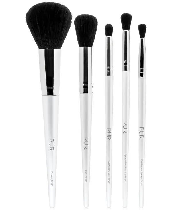 PUR 5-pc. Brush Set With Holder - No Color