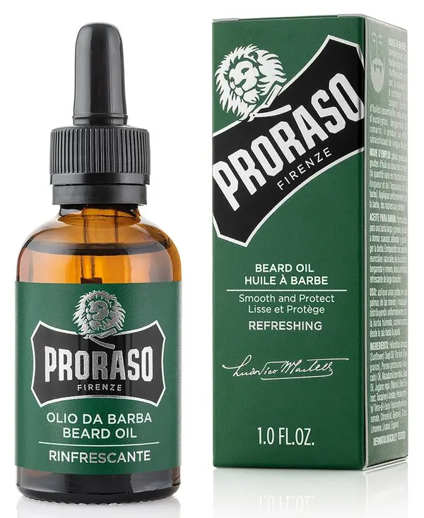 PRORASO Beard Oil - No Color