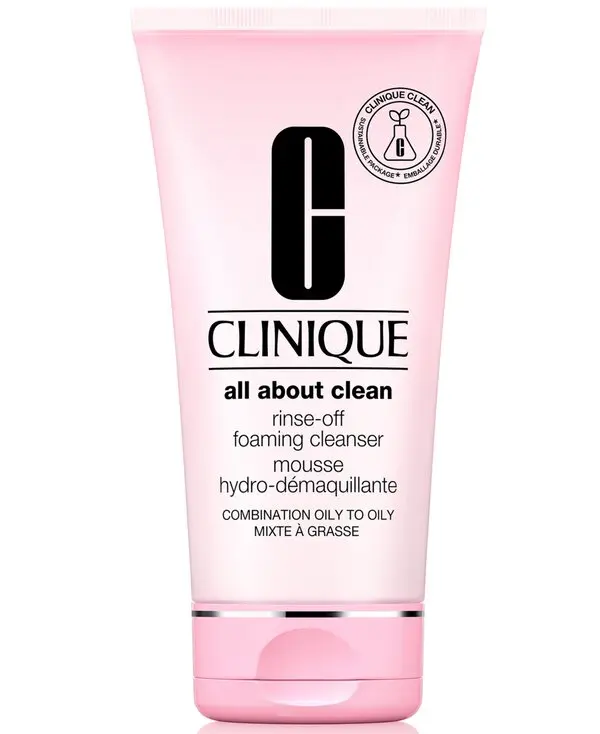 CLINIQUE All About Clean Rinse-off Foaming Face Cleanser - No Color