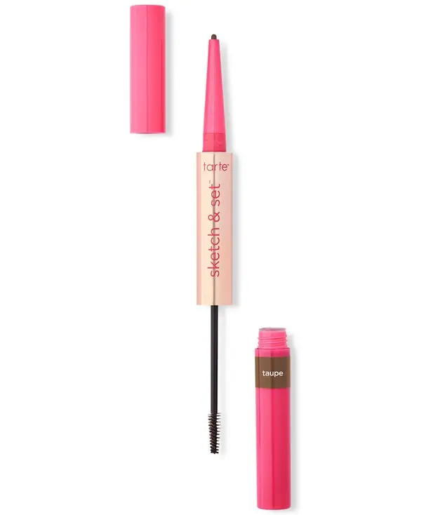 TARTE Big Ego Sketch & Set Brow Pencil & Tinted Gel - Taupe