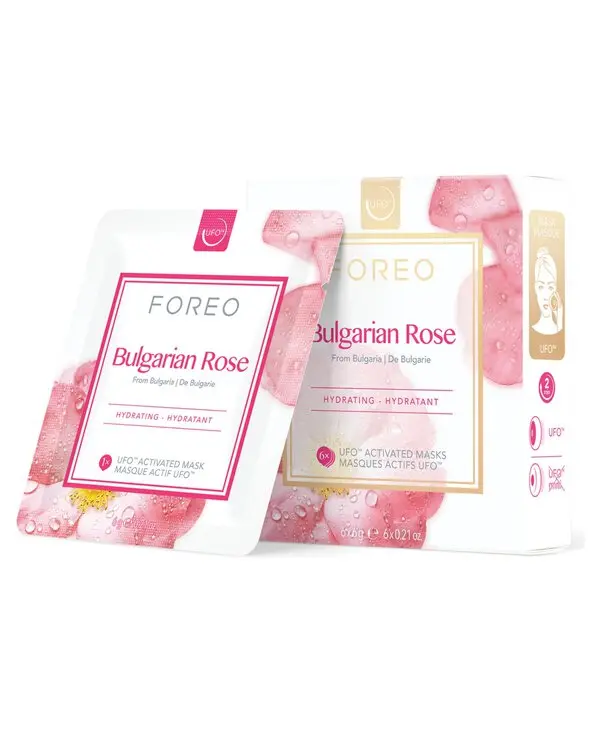 Foreo Bulgarian Rose Ufo Activated Masks - No Color