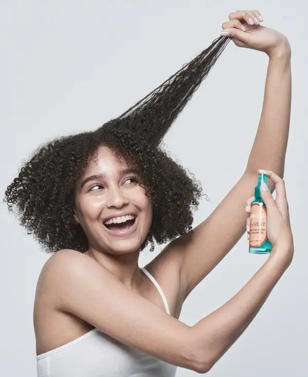 PURECODE Uv + Heat Protector Spray With Argan Oil