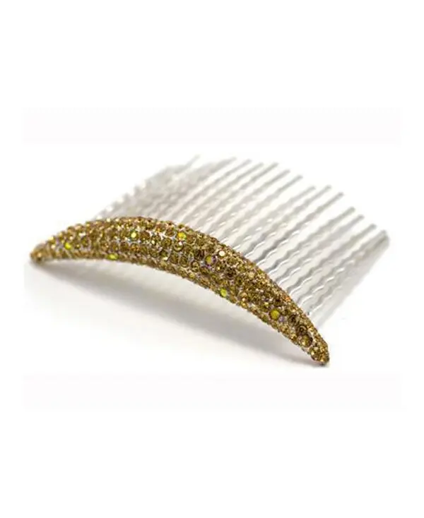 SOHO STYLE Crystal Hair Comb - Topaz