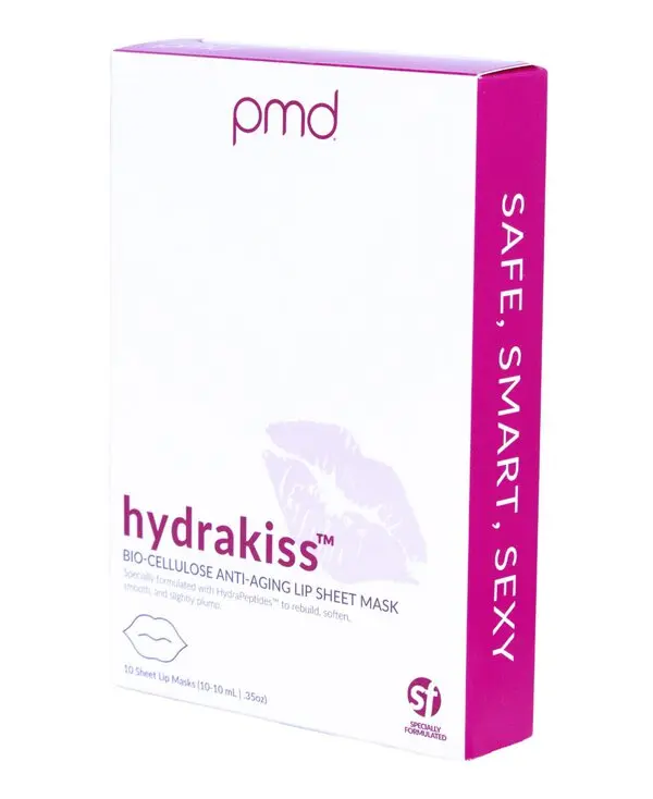 Pmd Hydrakiss Bio-cellulose Anti-aging Lip Sheet Mask - No Color