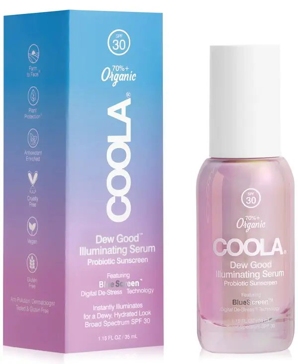 COOLA Dew Good Illuminating Serum Sunscreen Spf 30 - No Color