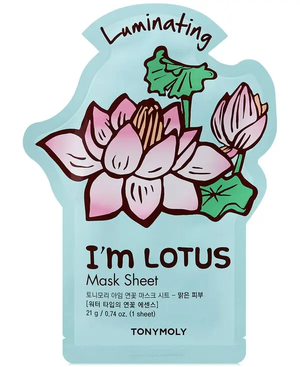 TONYMOLY I'm Lotus Sheet Mask - No Color