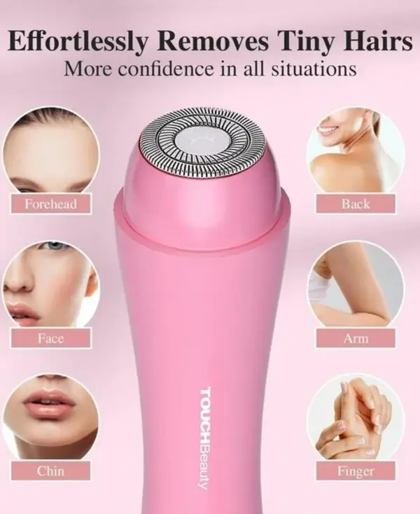 TOUCHBEAUTY Mini Compact Facial Hair Remover Shaver