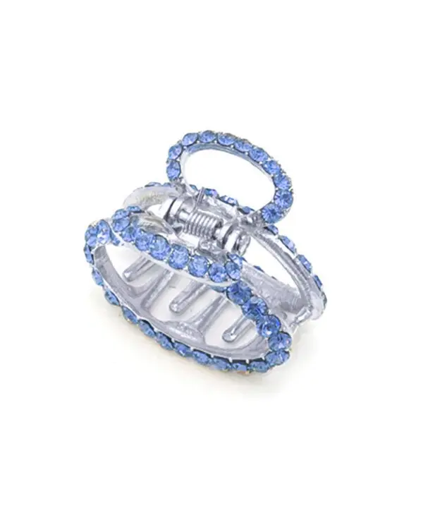 SOHO STYLE Oval Jeweled Hair Claw