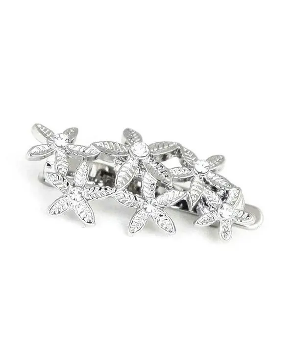SOHO STYLE Floral Mermaid Barrette - Clear