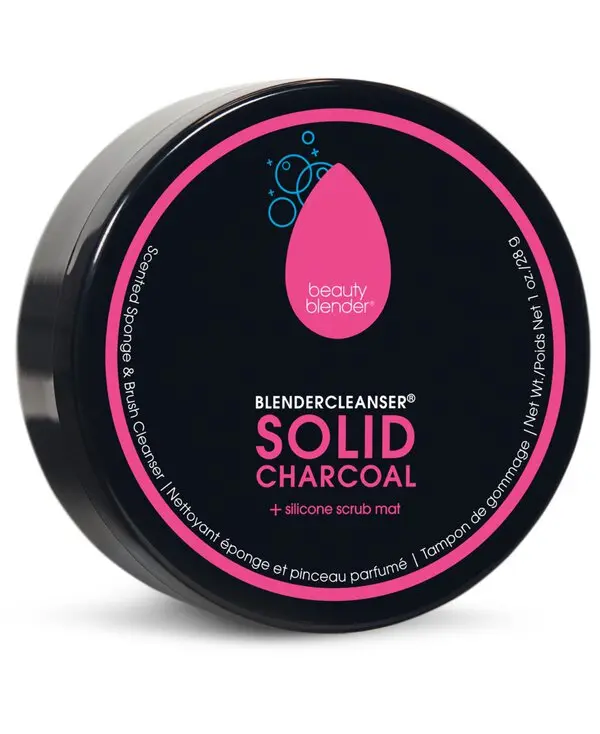BEAUTYBLENDER Blendercleanser Solid Charcoal Scented Sponge & Brush Cleanser - Black