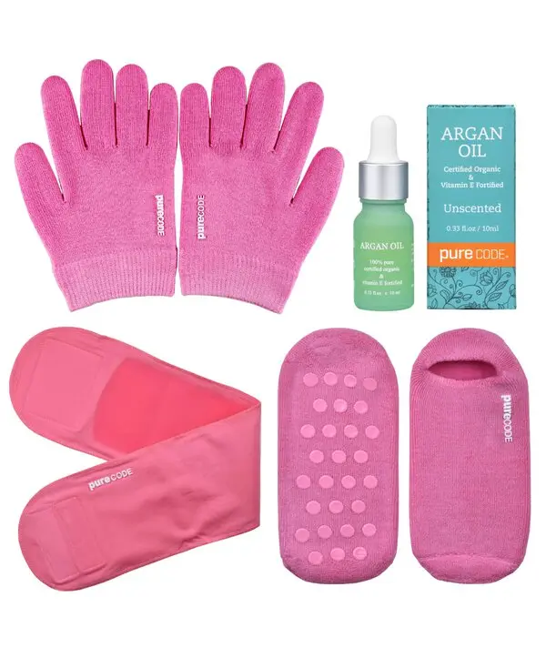 PURECODE Moisturizing Gel Collection With Argan Oil - Pink